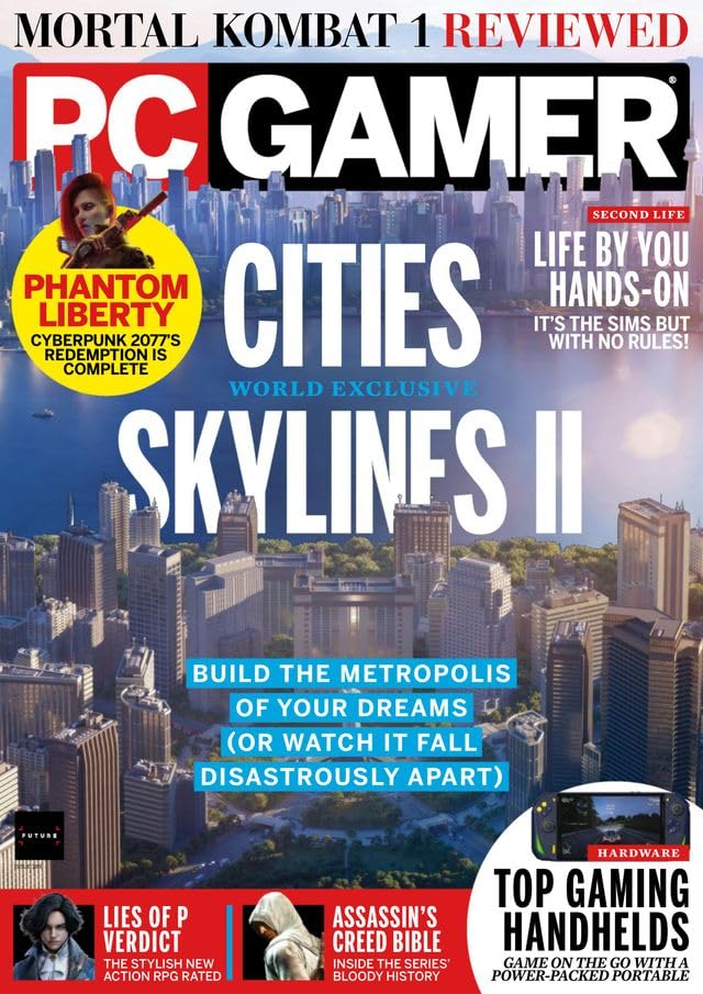 Pc Gamer Magazine Holiday 2023 Cities World Exclusive It'S The Sims But ...