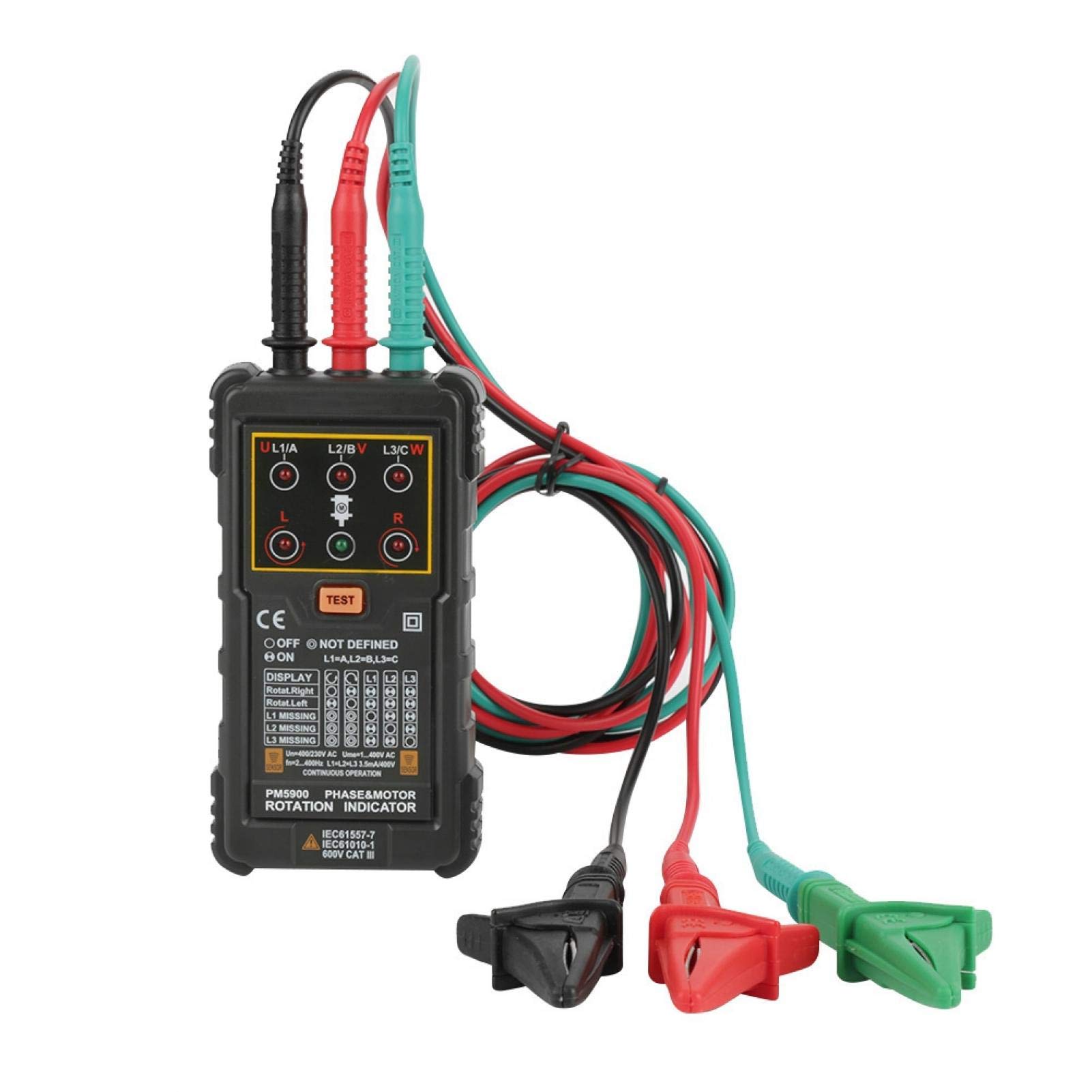 Buy Motor Rotation Indicator, 3 Phase Motor Rotation Indicator, Motor ...