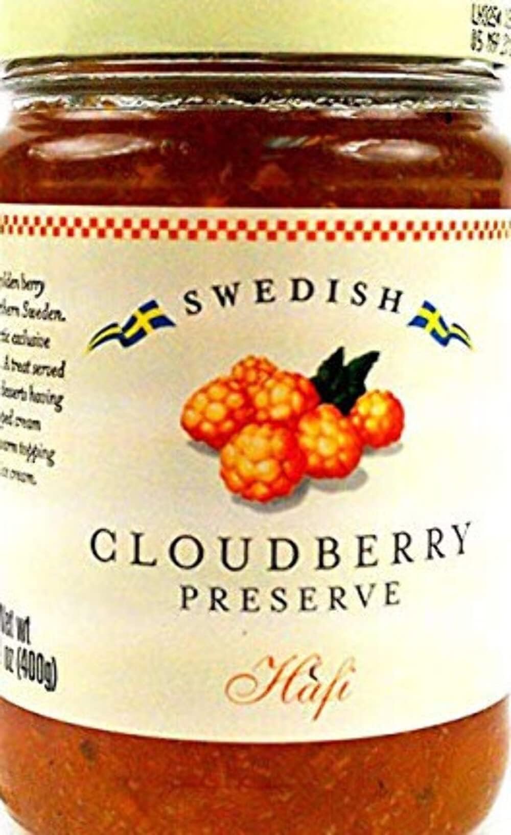 Amazon.com: Hafi Swedish Cloudberry Preserves, 14.1 oz Jar : Grocery ...
