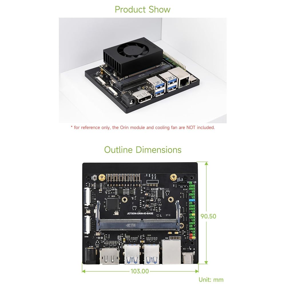 Waveshare Jetson Orin Nano Nx Ai Development Board Chile Ubuy