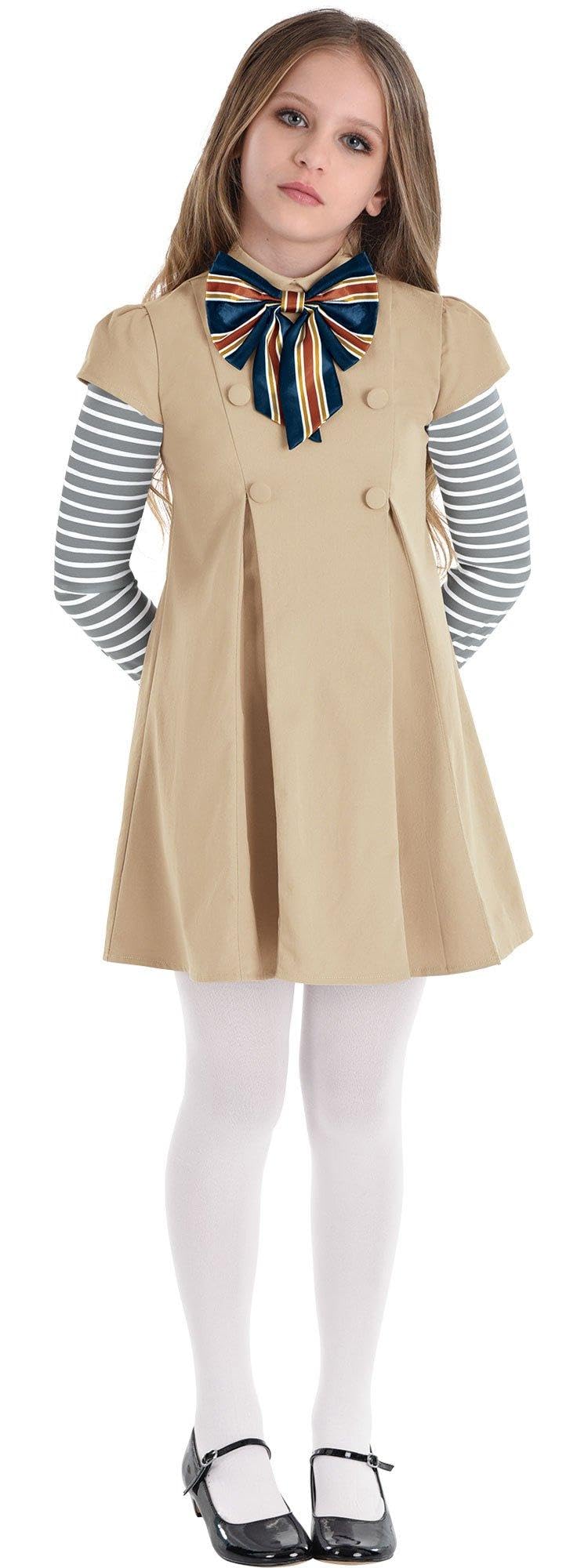 Amazon.com: Party City M3GAN Costume for Girls - Costume Includes ...