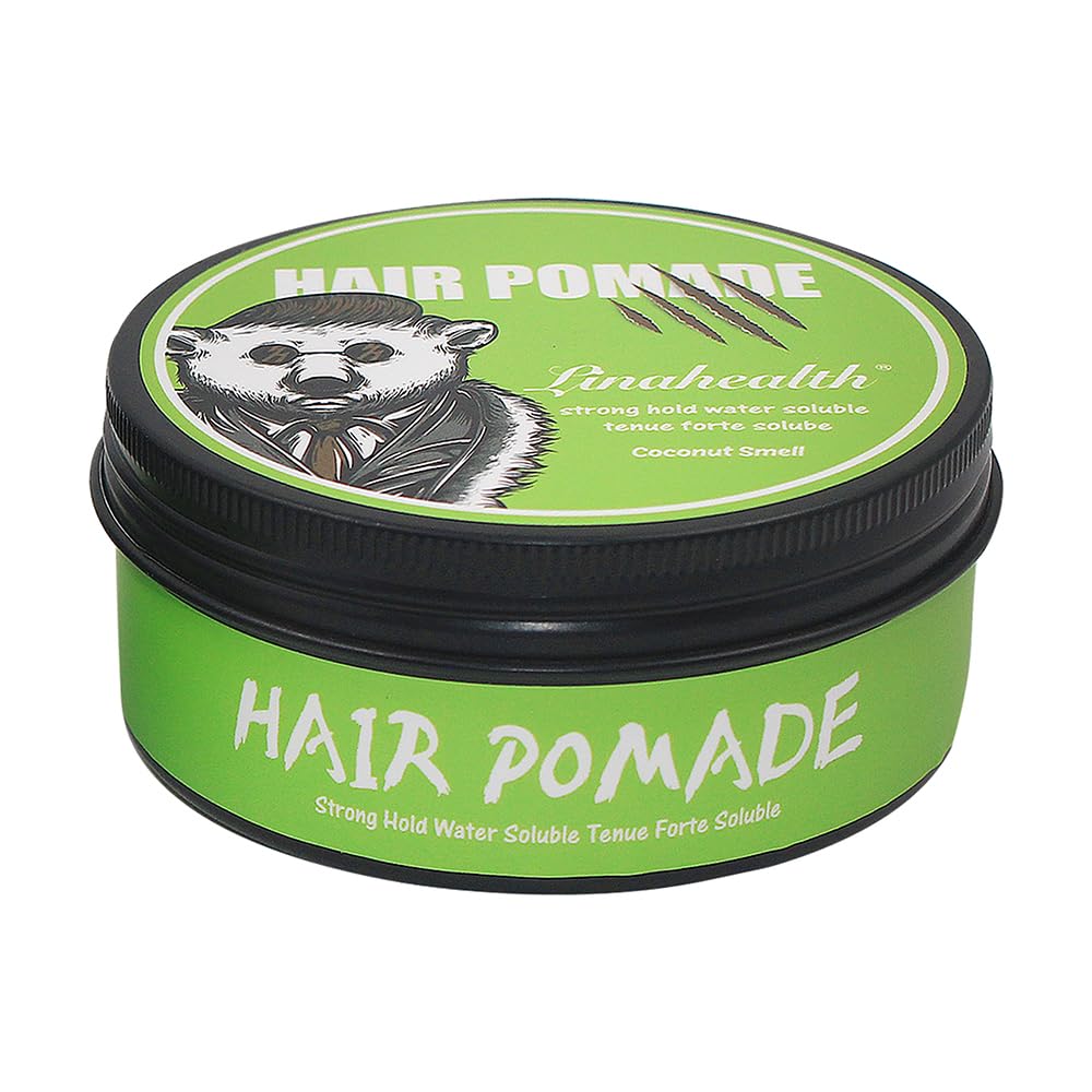 Linahealth Pomade Wax, Cera Pomada Base Agua Aroma Coco Acabado Semi ...