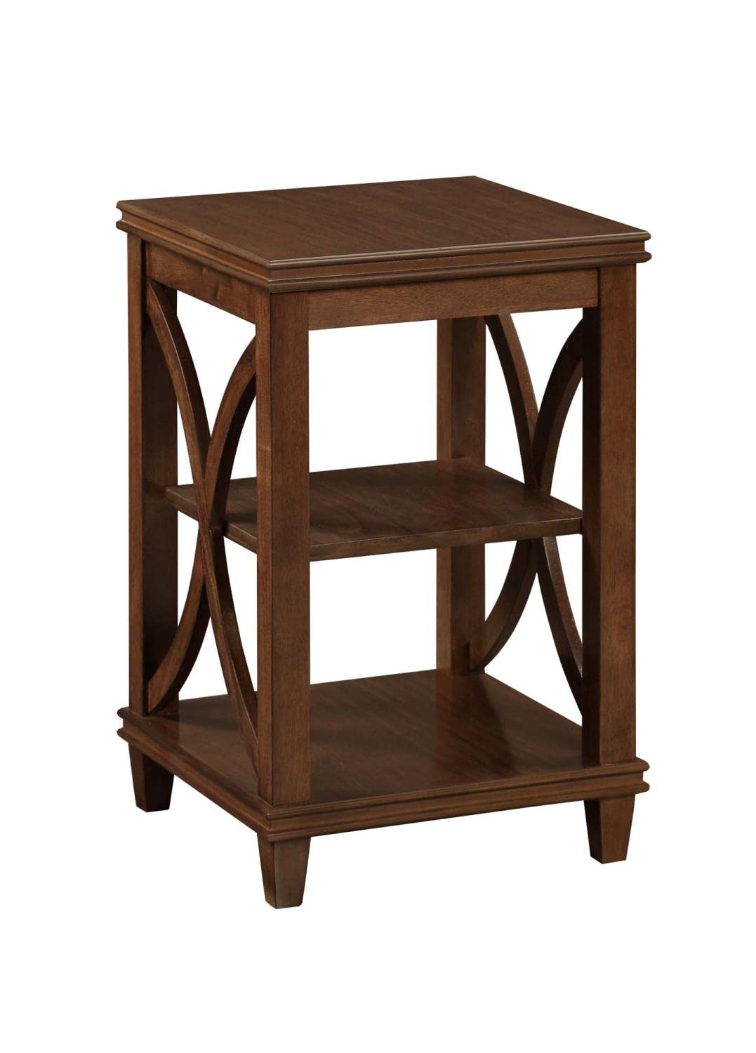 Amazon.com: Convenience Concepts Florence End Table, Espresso : Home ...