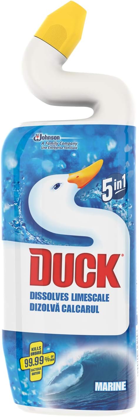 Toilet Duck Liquid 5-in-1 Marine 750ml : Amazon.co.uk: Grocery