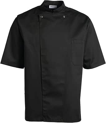 Amazon.com: Kentaur Chef Jacket |Short Sleeve Chef Jacket for Unisex ...