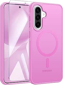FNTCASE for Samsung A36-5G Case: A56 5G Phone Case Magnetic Translucent Matte Shockproof Slim ...