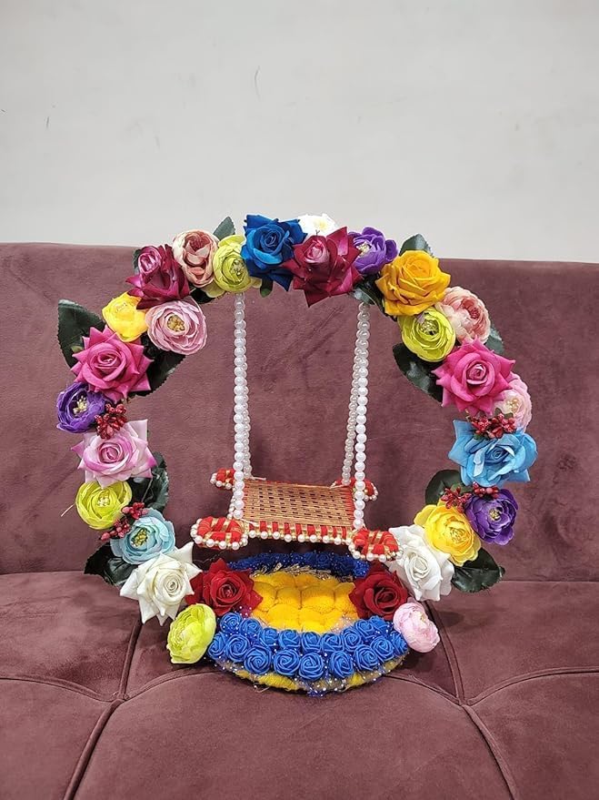 Buy SELLPLUS Jhula for Laddu Gopal - Janmashtami Jhula - Handmade ...