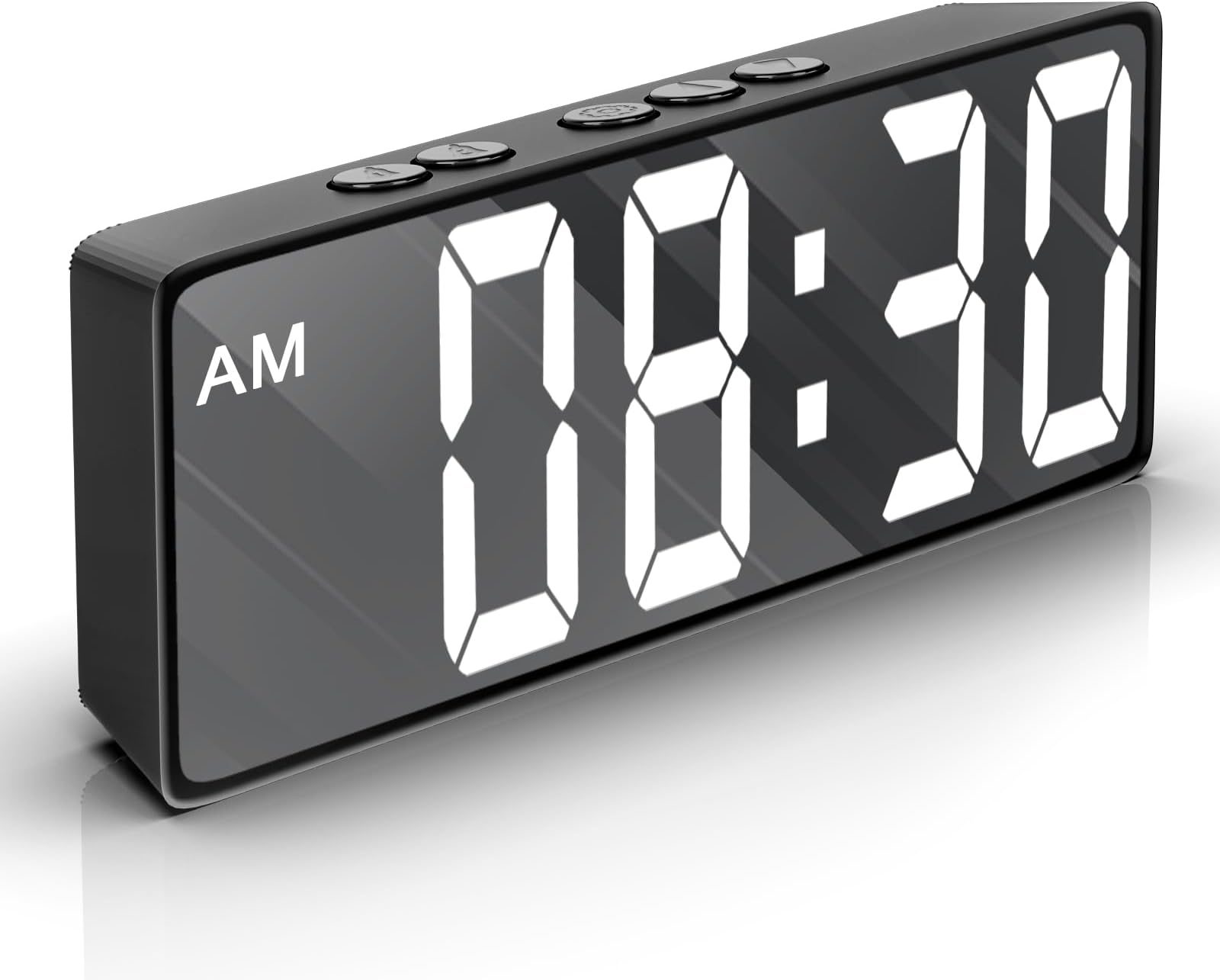 Alarm Clock Digital Alarm Clock Bedside with Large 6.5 ”LED Display ...