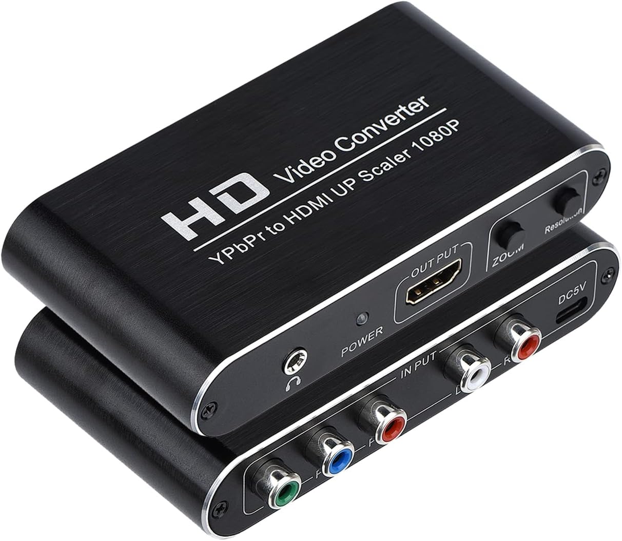 Amazon.com: Component to HDMI Converter with Scaling Function, YPbPr to ...