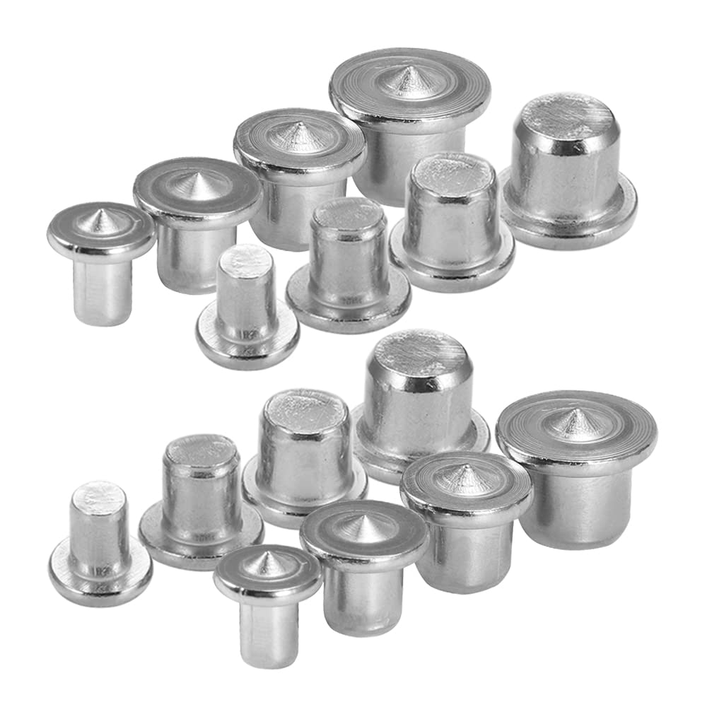 Bestgle 16 Pcs Wood Dowel Tenon Center Point, Dowel and Tenon Centering ...