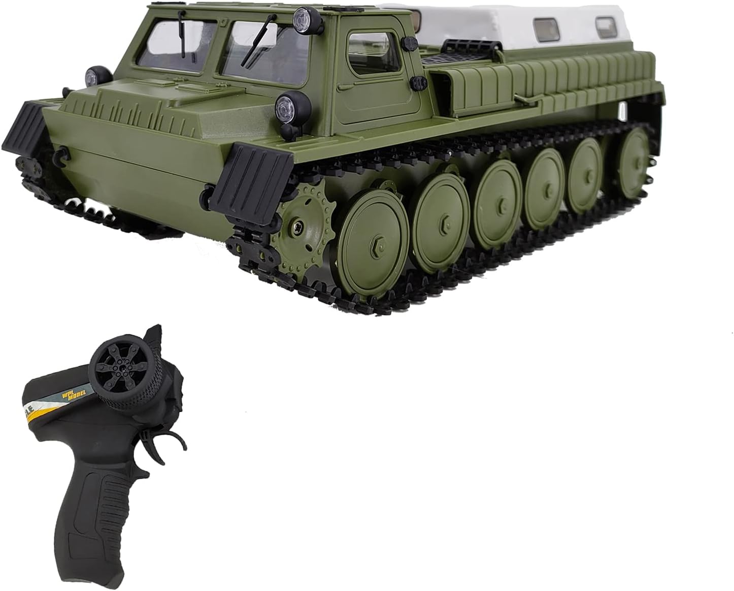 Amazon.com: Adepe 1/16 2.4G Super RC Tank Rc Tank Toy 4WD Crawler ...