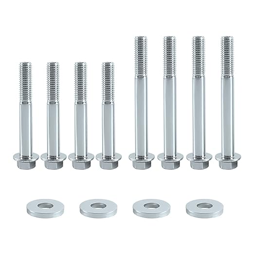 Amazon.com: 12 PCS LS Engine Stand Bolt Kit Endxedo M10-1.5 Engine ...