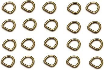 Amazon.com: 20pcs 20mm(3/4") D Rings Bag Hardware, Crossbody Bag ...