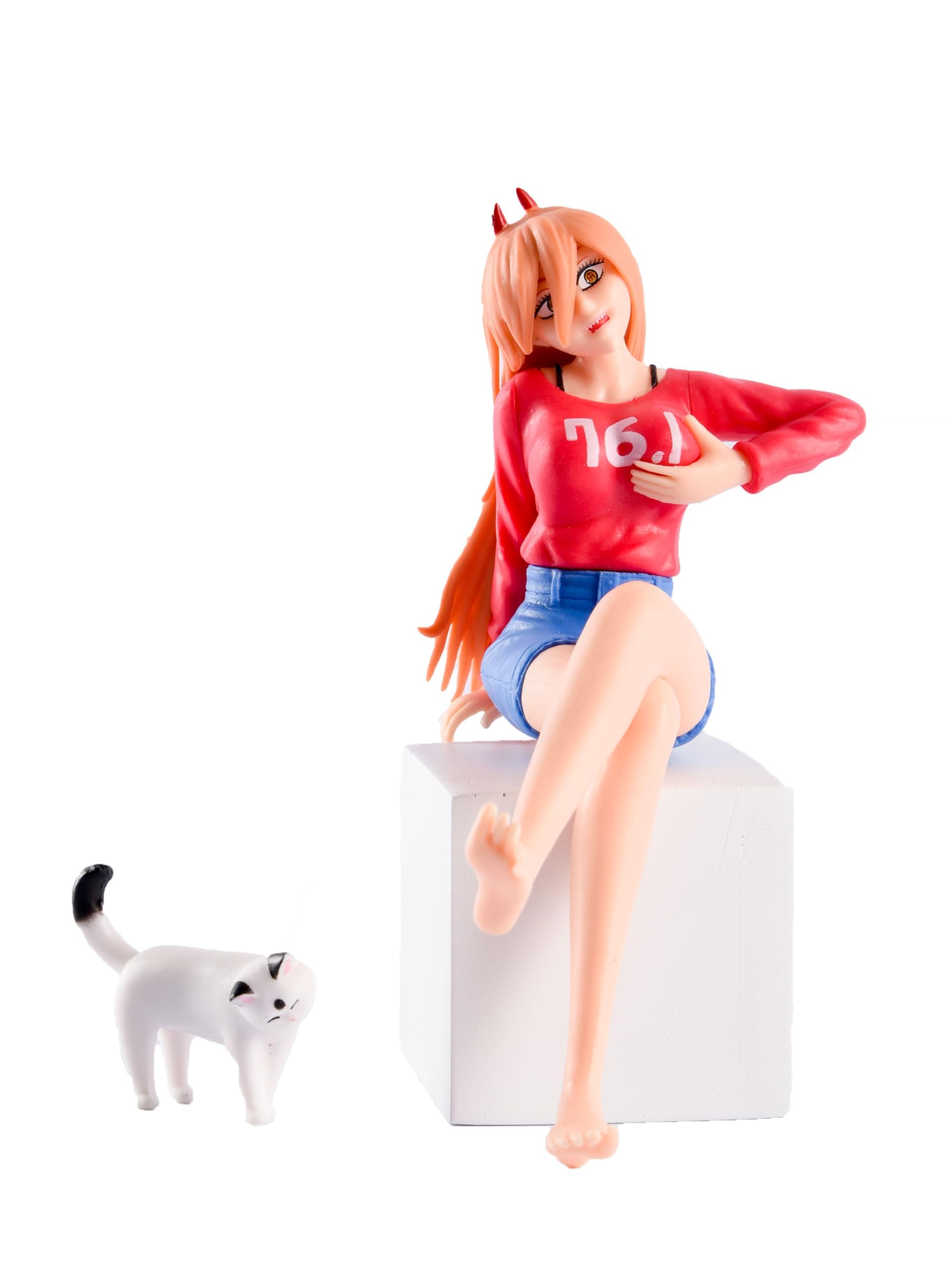 FADDY NATIVE Chainsaw Man Anime Power Figurine, Anime Waifu Action ...