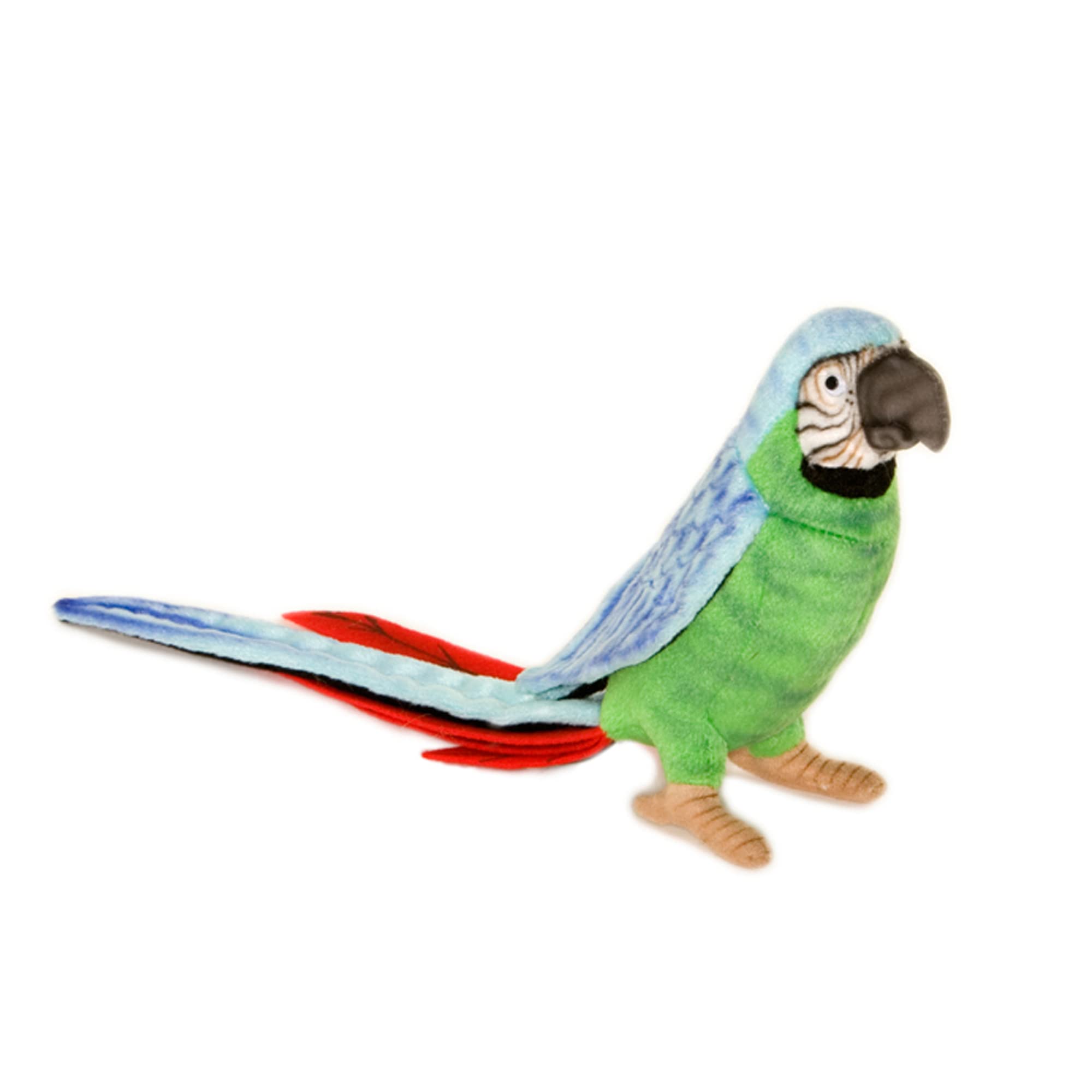 Amazon.com: Hansa Parrot Plush Animal Toy, 7", Green and Blue : Toys ...