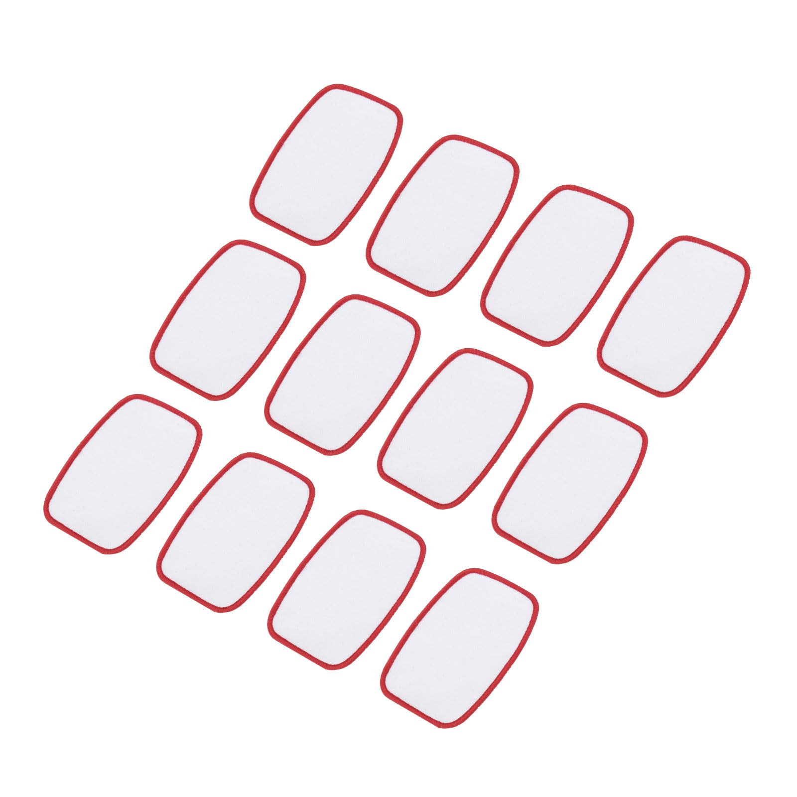 Amazon.com: MECCANIXITY 16pcs Sublimation Patch Blank, 10x6cm/3.94x2.36 ...
