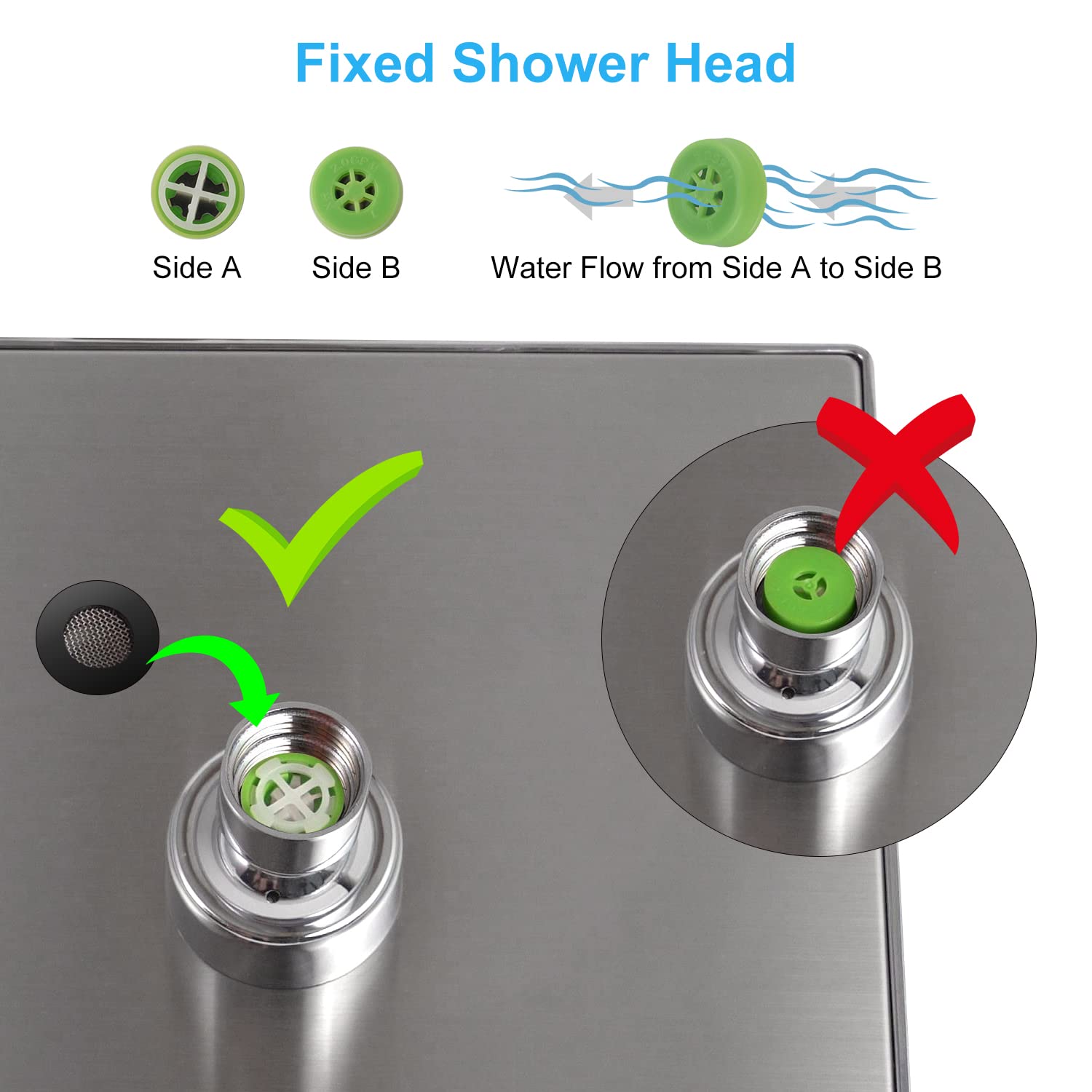 Snapklik.com : 9-Piece Water Flow Restrictor Set, 1.5/1.75/2.0/2.5/3.0 ...