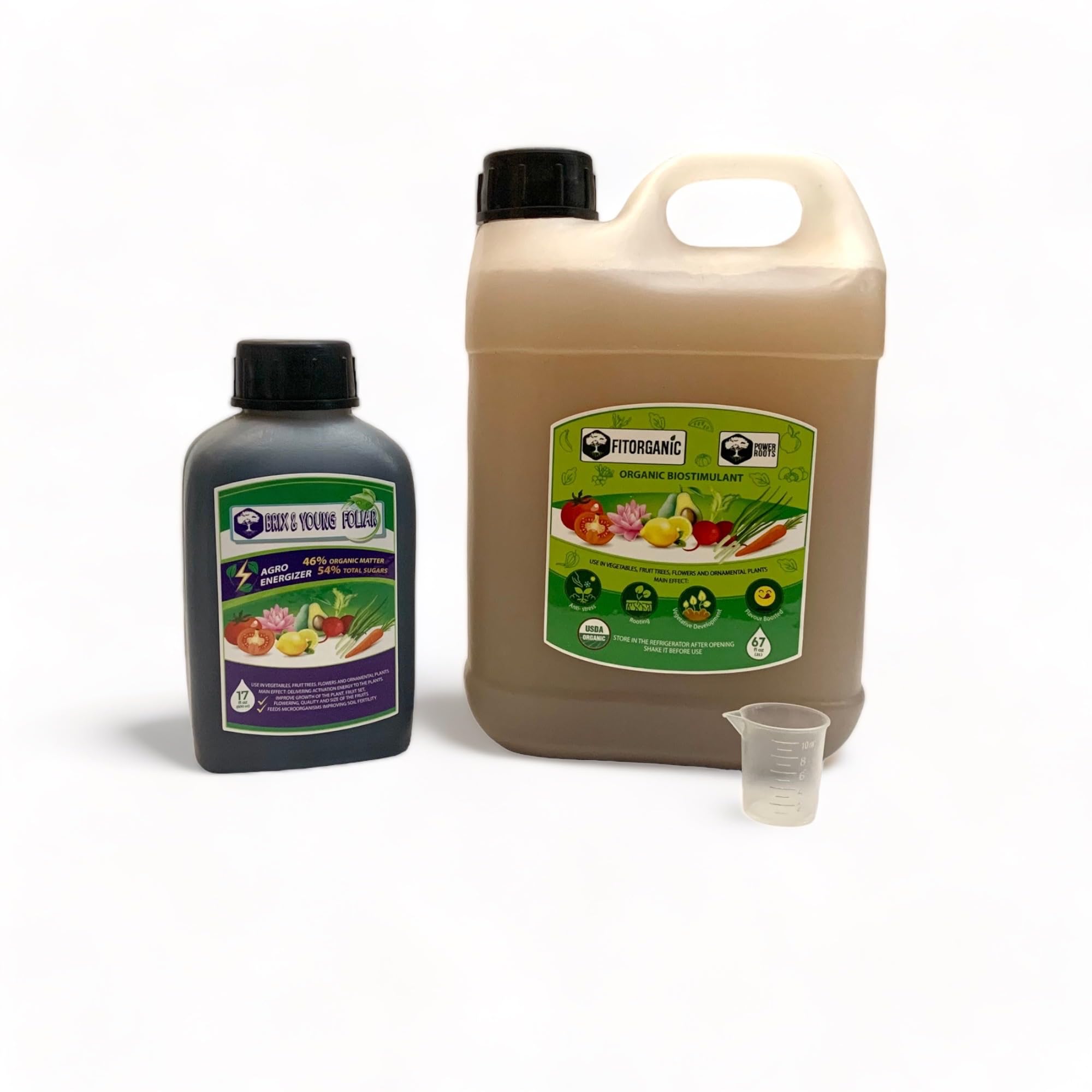 Amazon.com : Fitorganic & BrixYoung - Organic Biostimulant Fertilizer ...