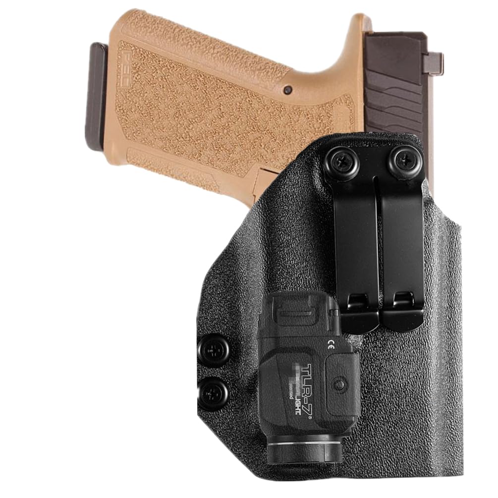 Snapklik.com : Kydex IWB Holster For Polymer 80 Compact PF940C PFC9