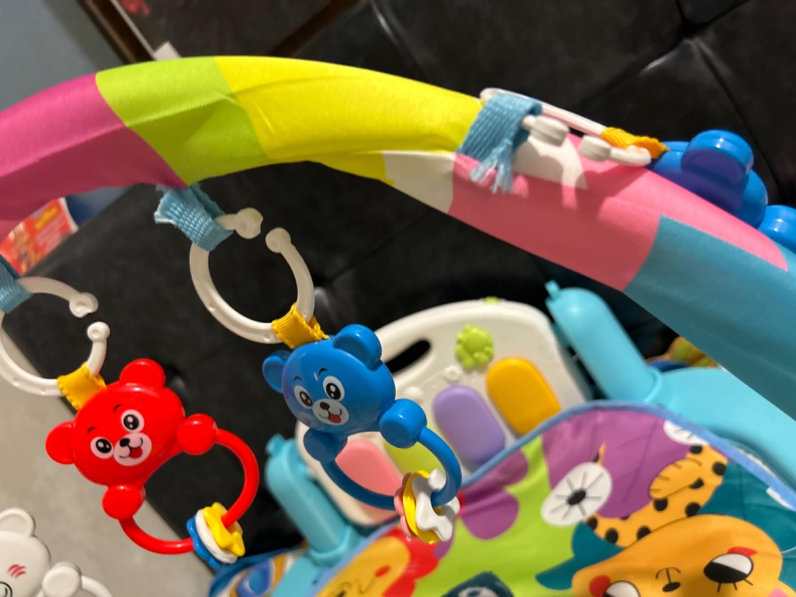 Buy Zest 4 Toyz Baby Play Mat Gym & Fitness Rack with Hanging Rattles ...