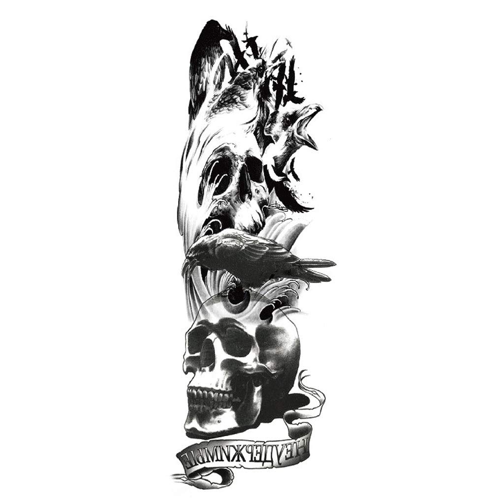 Buy Tattoo Temporary Tattoos Temporary Art Tattoos 1 Sheets Waterproof ...