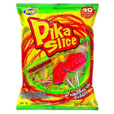 Buy Jovy Pika Slice Watermelon Flavor Lollipop Online at Lowest Price ...