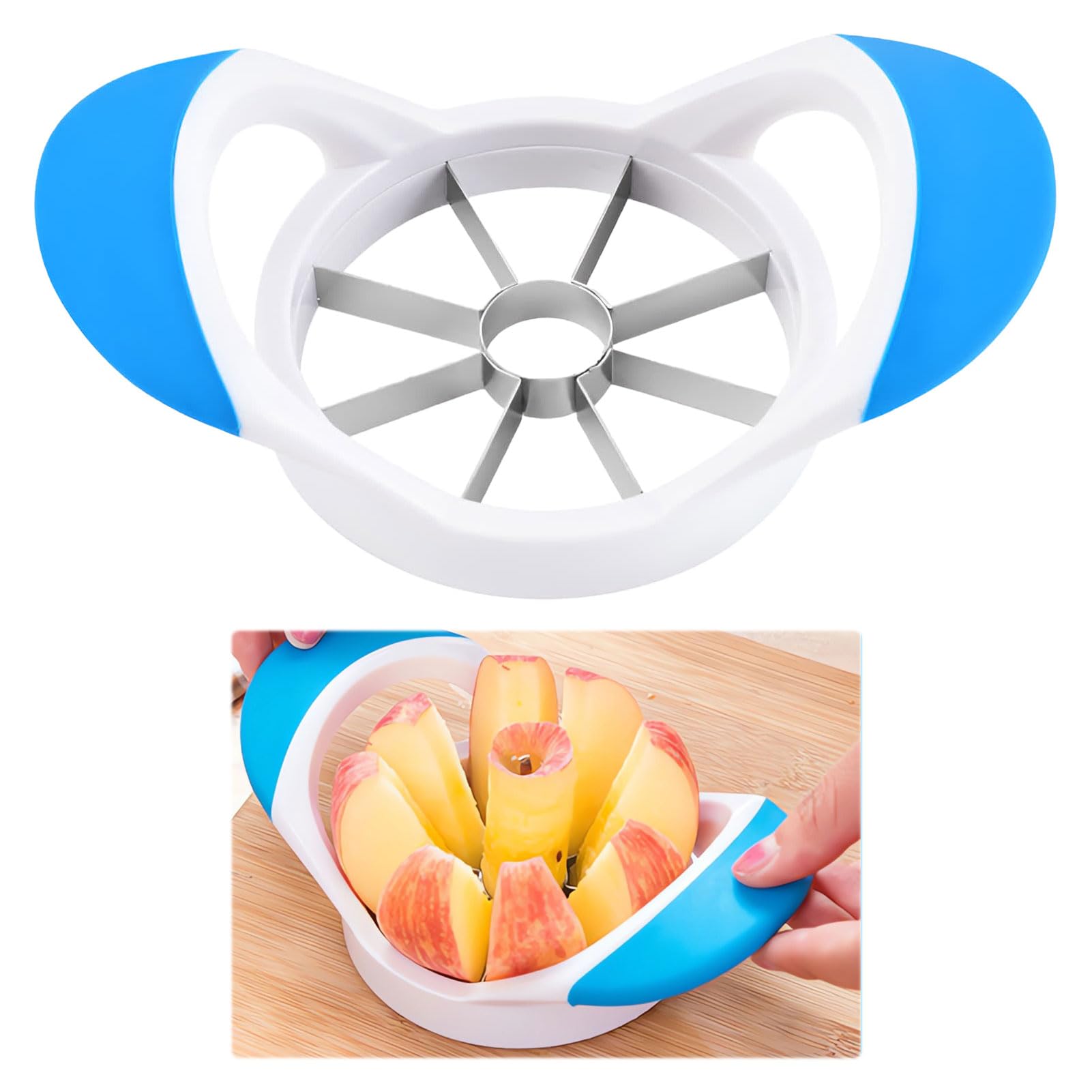 Apple Slicer Cutter,1 PCS Apple Cutter and Corer Apple Corer and Slicer ...