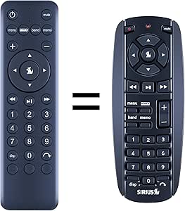 Amazon.com: ZWP Replacement Remote Control fit for Sirius Universal ...