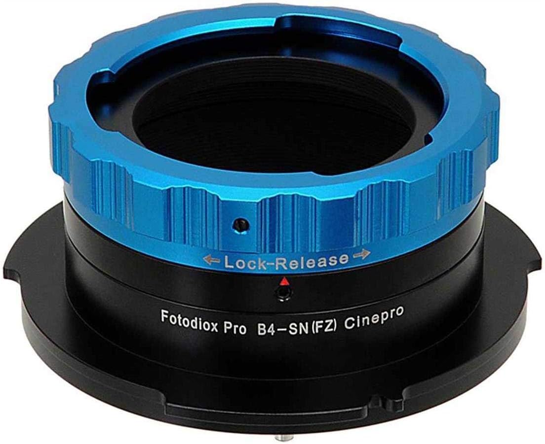 Amazon.com : Fotodiox Pro Lens Mount Adapter, B4 (2/3") Cinema Lens to ...