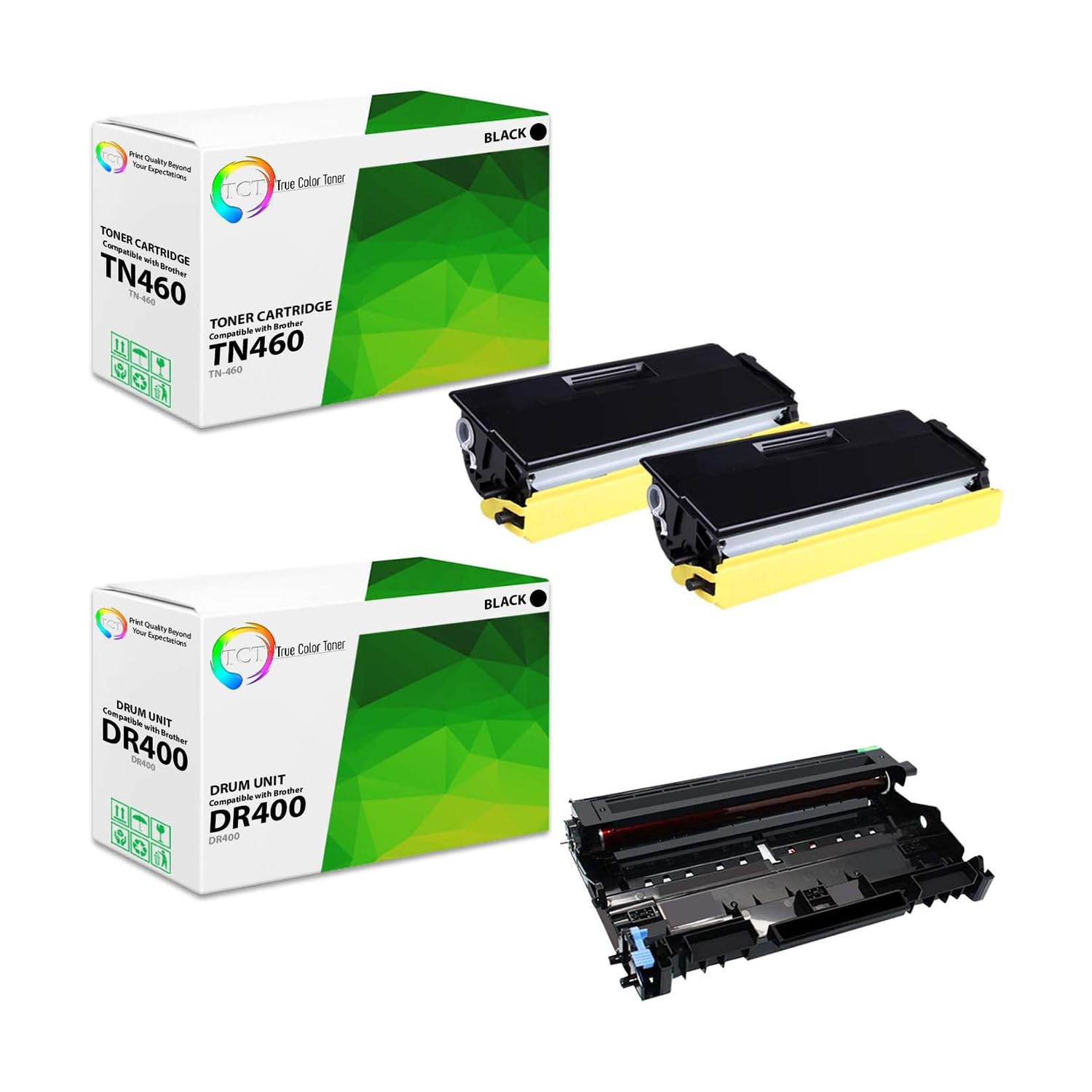 Amazon.com: TCT Premium Compatible Toner Cartridge and Drum Unit ...