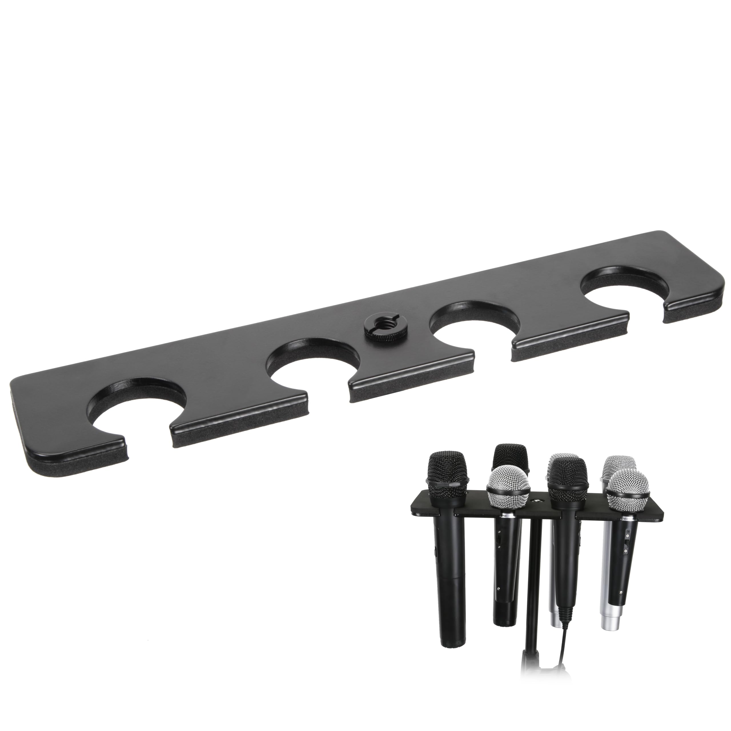 Amazon.com: Multi Mic Holder for Mic Stand, Multiple Microphone ...