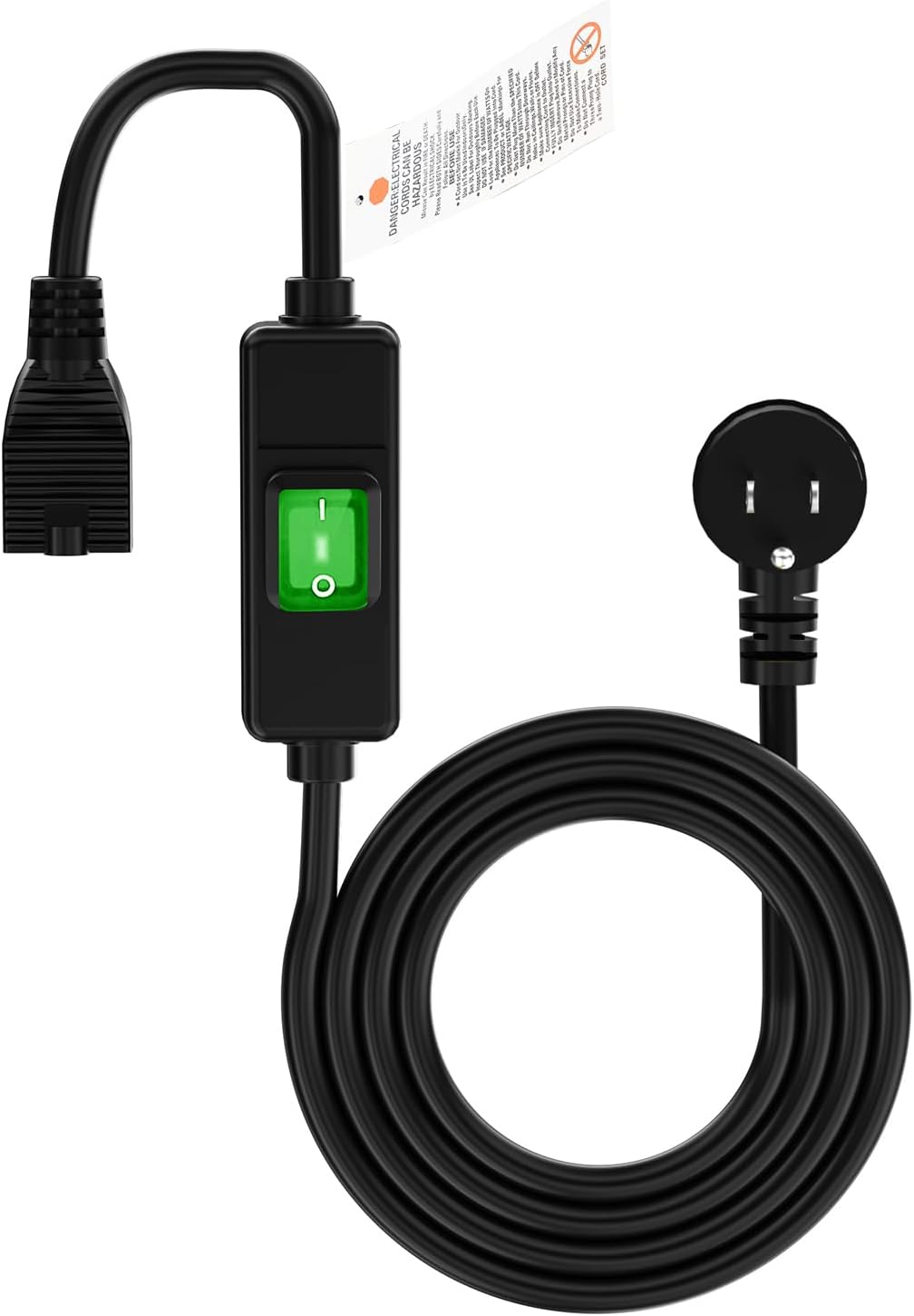 Amazon.com: (6Feet) Right Angle Outdoor Waterproof Extension Switch ...