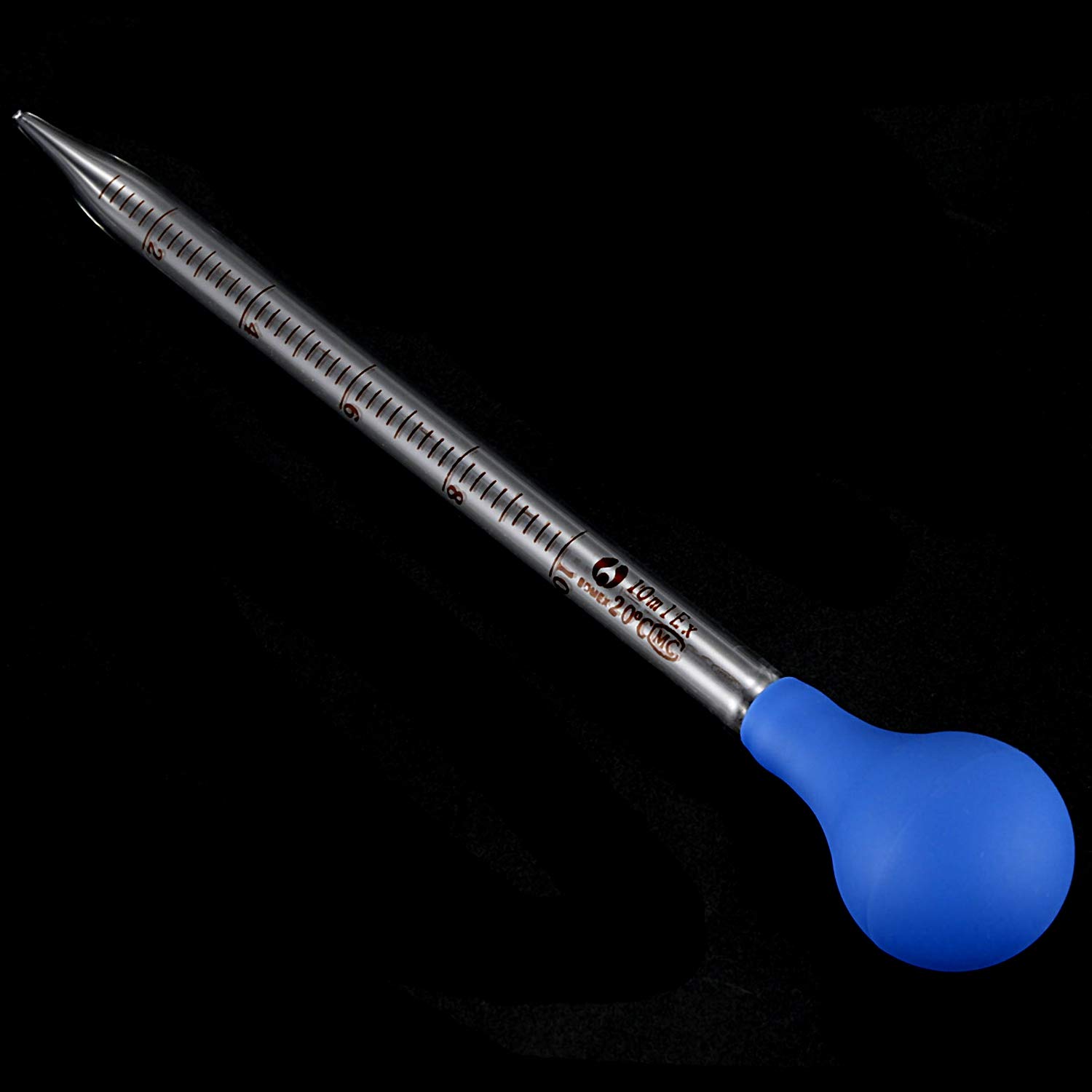 SovelyBoFan 10ml Rubber Head Glass Dropper Glass Pipette Lab Dropper ...