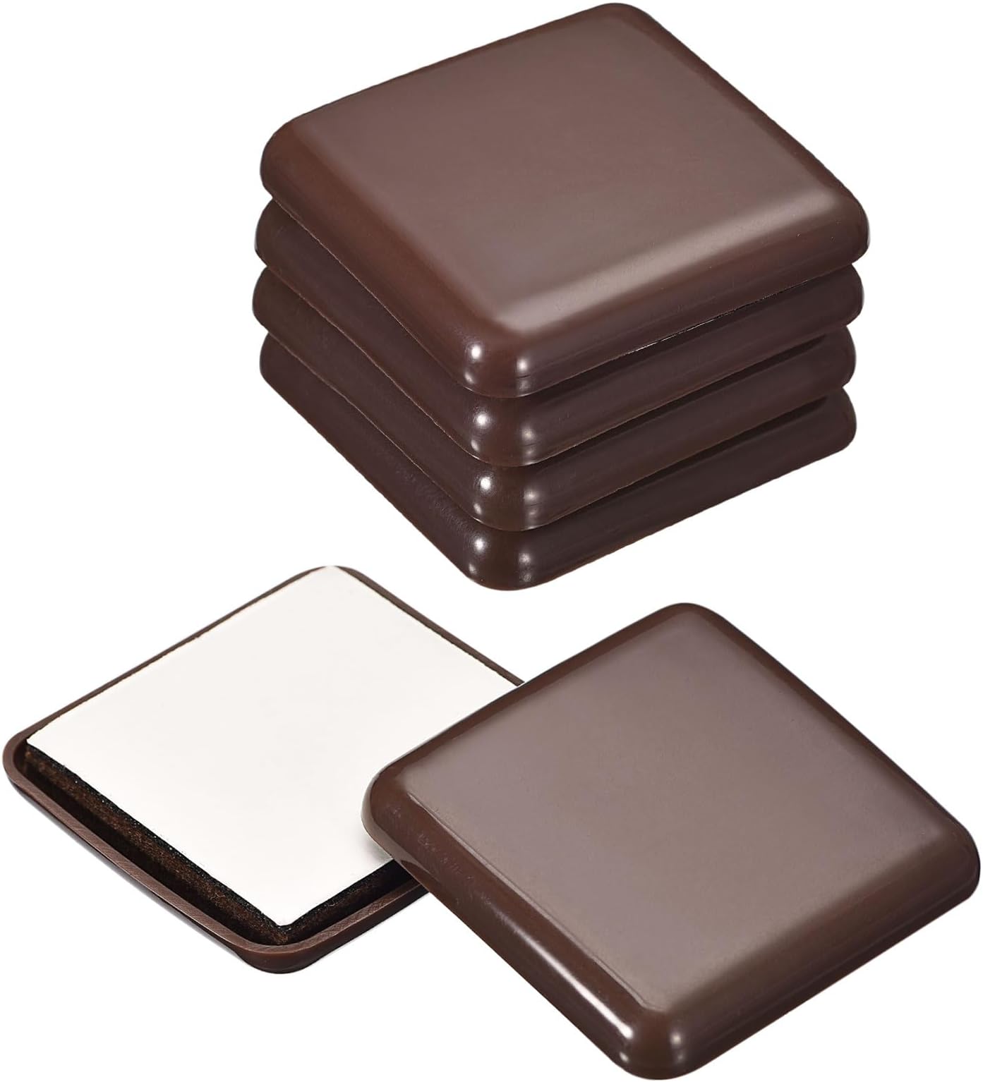 Amazon.com: uxcell Furniture Sliders, 8Pcs 2" - Plastic Self-adhesive ...