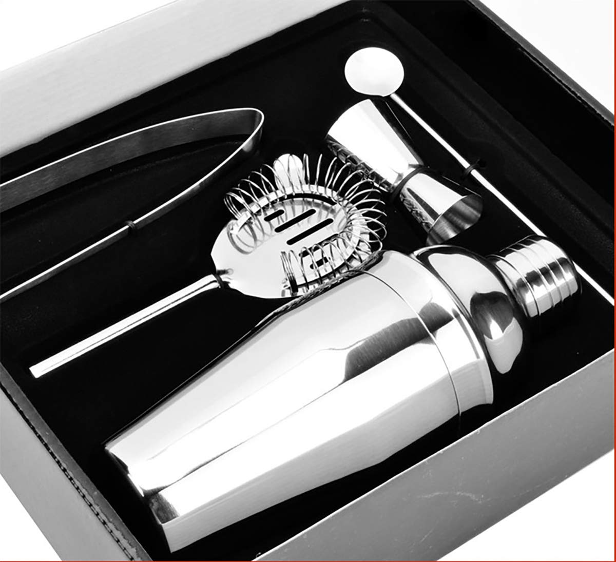 ZJFSX Home Bar Tools Barware, BartenderCocktail set, Bar Tool Kit ...