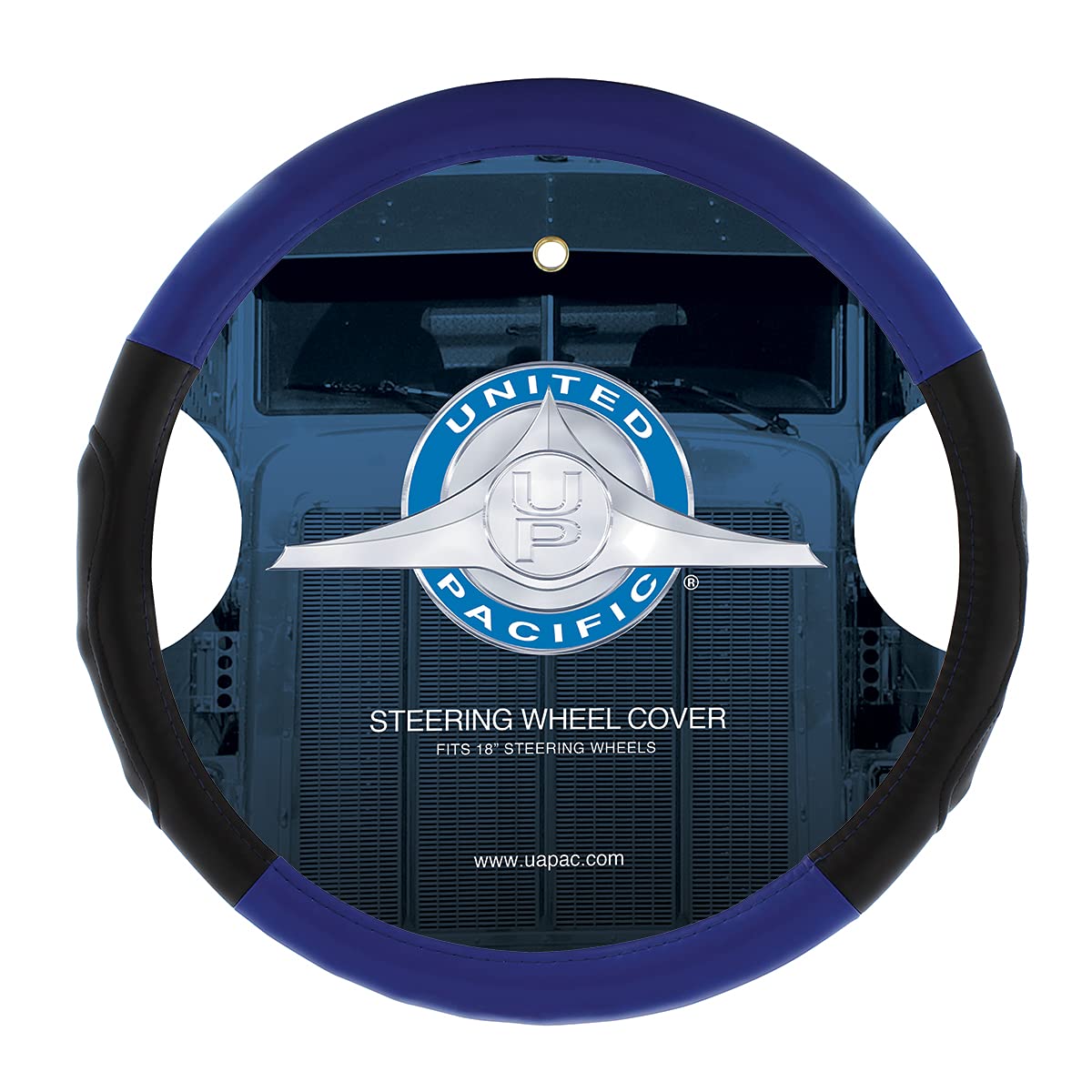 Snapklik.com : United Pacific 70405 18" Two Tone Steering Wheel Cover
