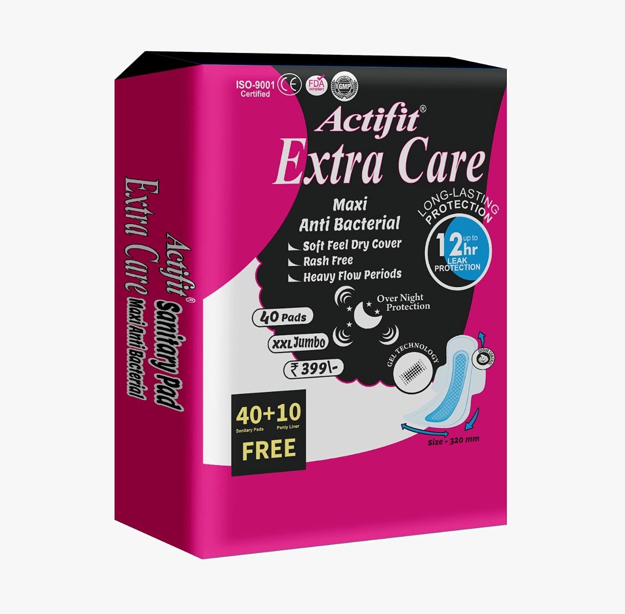 Buy RAMDEV ENTERPRISE Actifit Extra Care for women XXL-Heavy Flow | All ...