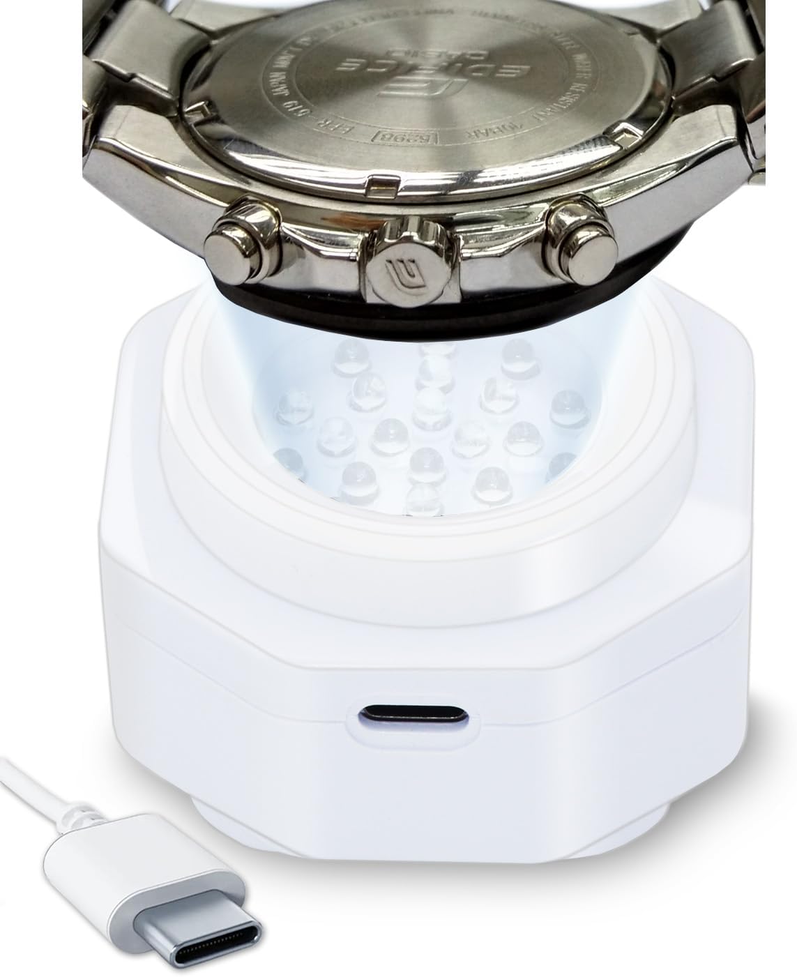 Amazon.com: CoolFire - Type-C UV Free Solar Watch Fast Charger for All ...