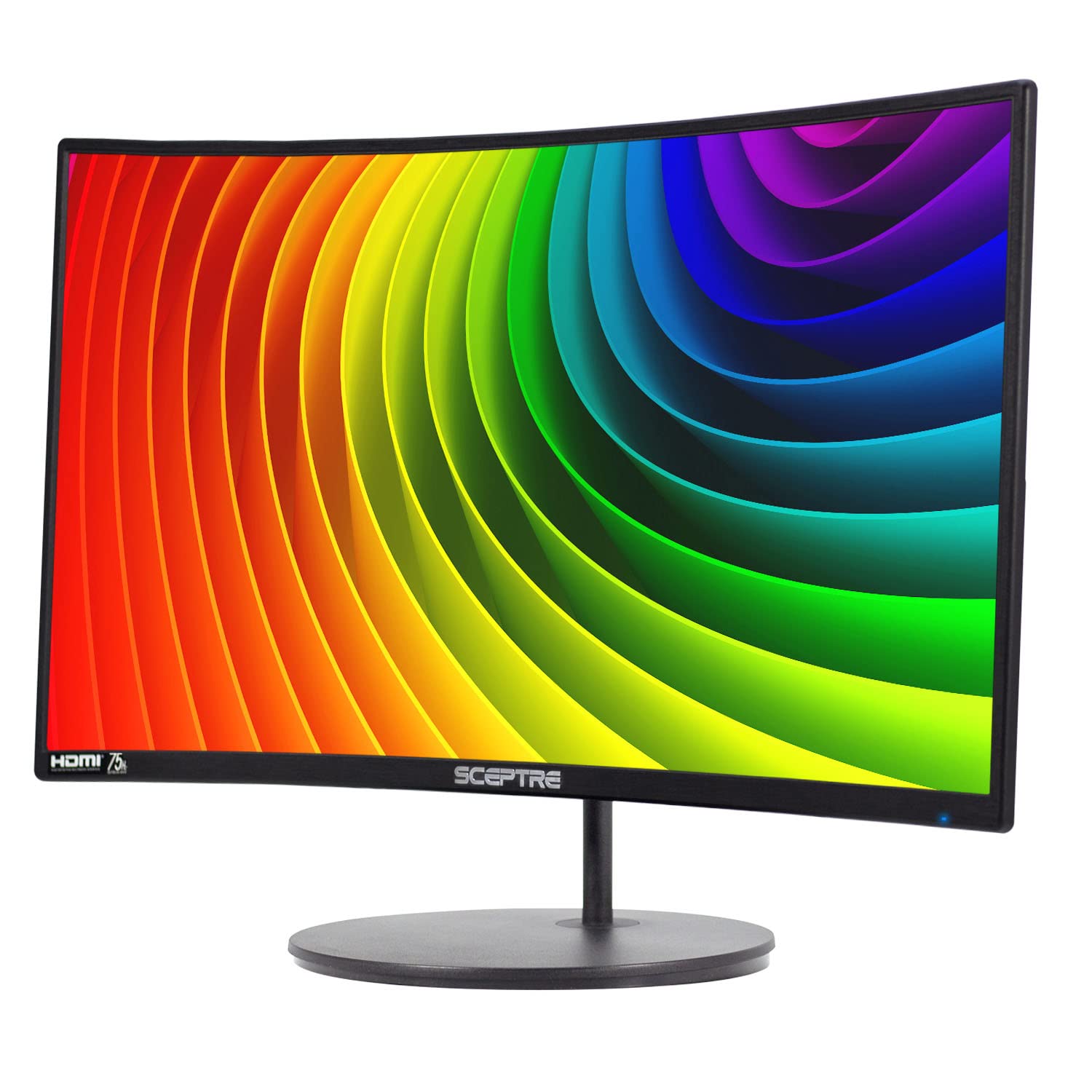 Sceptre Curved 27" 75Hz LED Monitor HDMI VGA Build-In Speakers, EDGE ...