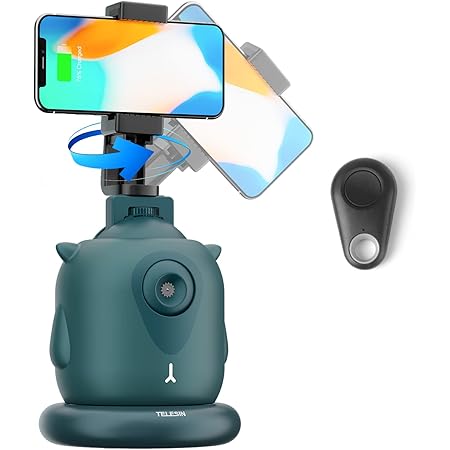 Amazon.com : Selfie Stick Tripod 360°Rotation Auto Smart Face & Object ...