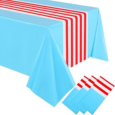 Amazon.com: 3 Pack Italian Flag Tablecloth, Italian Themed Disposable ...
