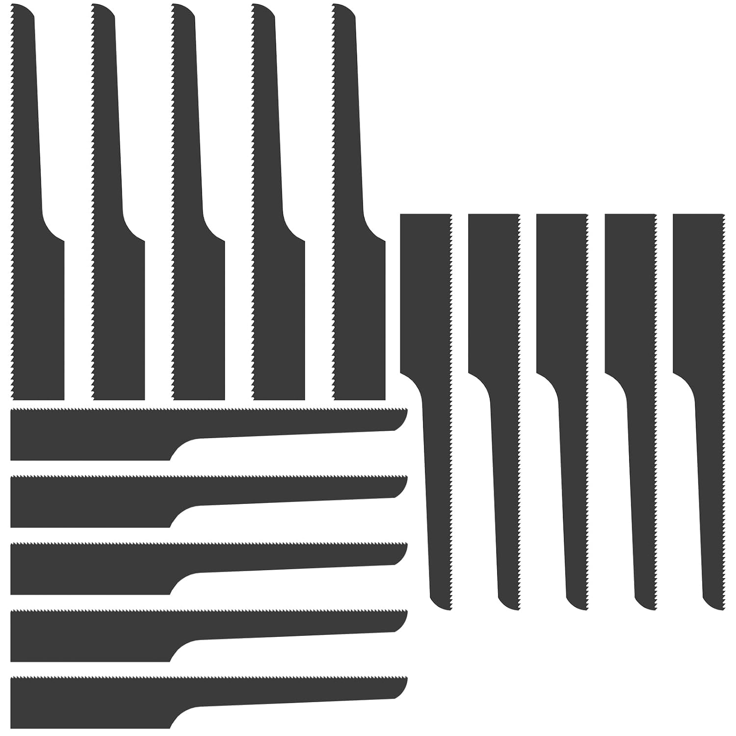 15pcs Reciprocating Air Saw Blades, Reciprocating Cutter Reciprocating ...