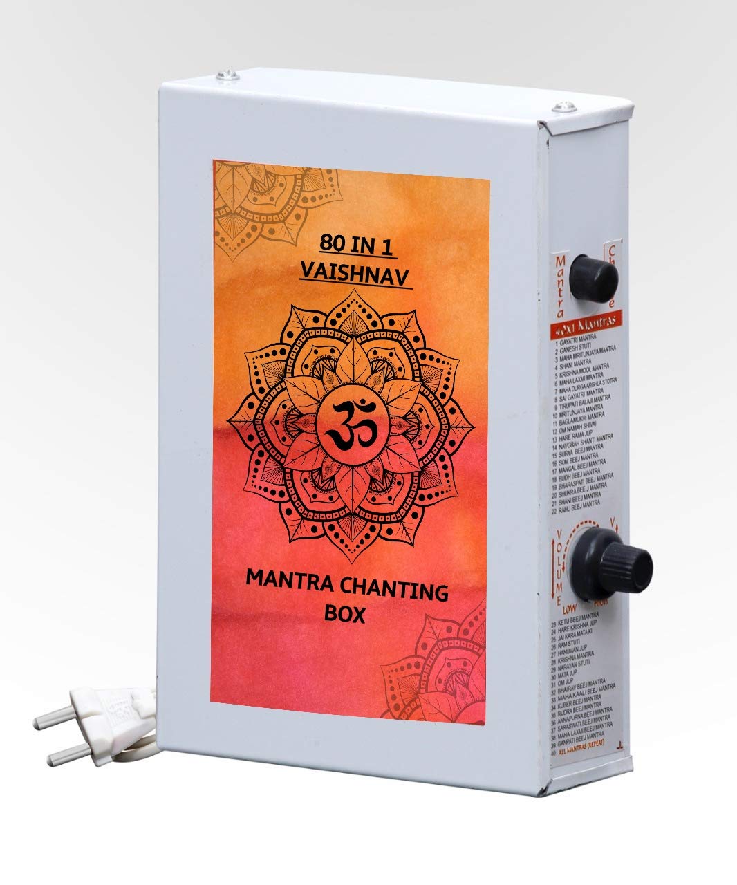 Divine Mantra Box 80 in 1 All in One Vaishnav Mantra Chanting Box for ...
