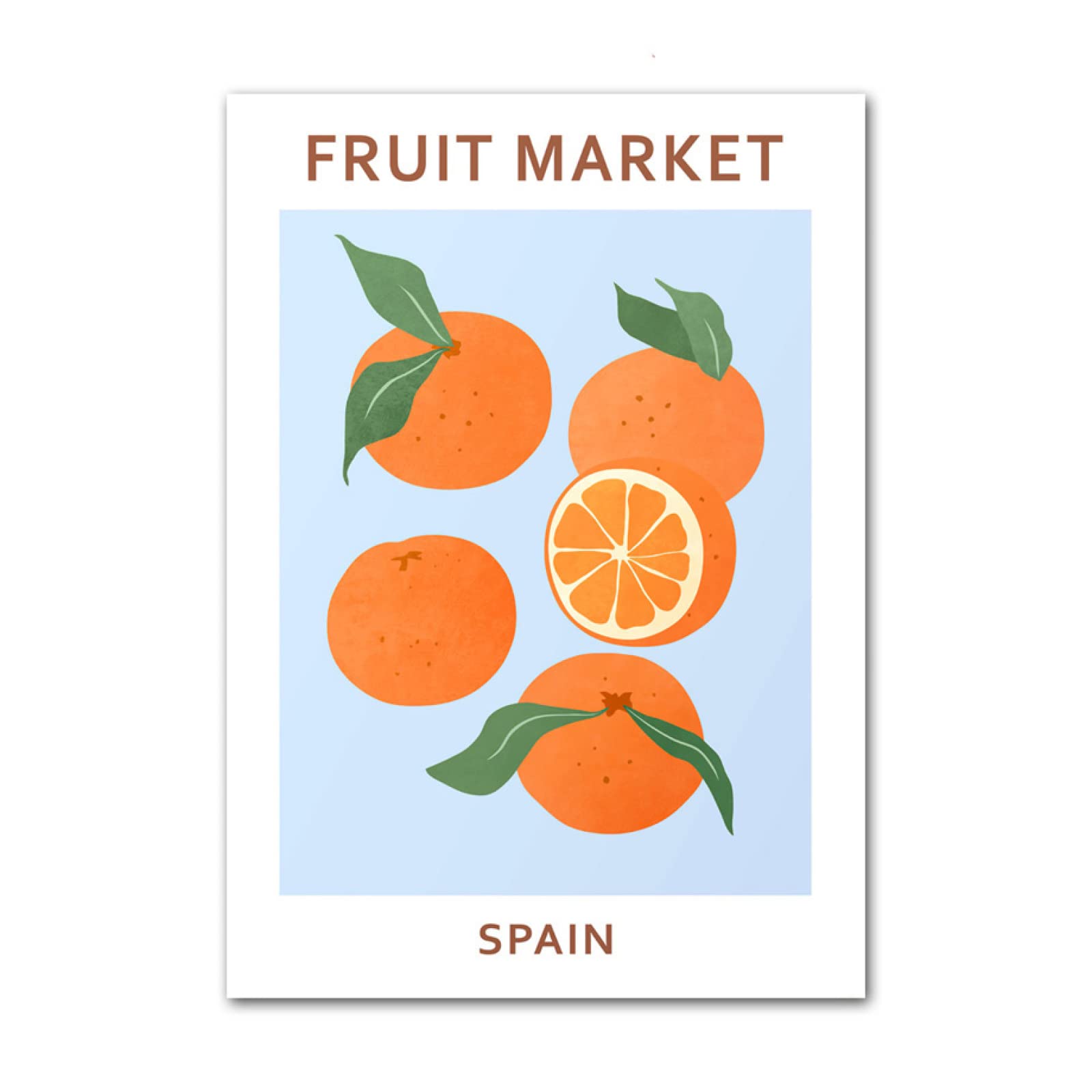 Fruit Market Cartoon