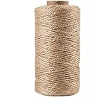 100% Natural Hemp Rope Twisted Strong Jute Rope 100 Feet 1/2 Inch 4 Ply ...