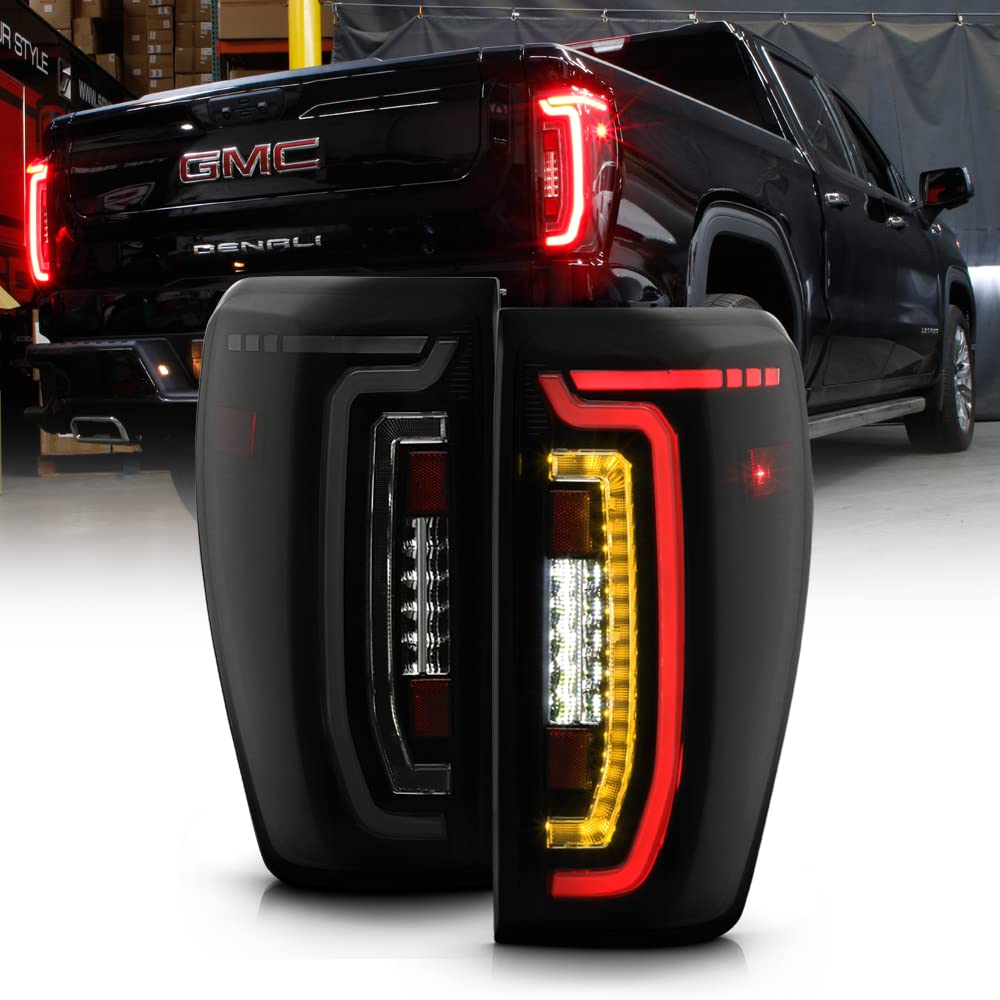 Amazon.com: KEEKPO - For [LED Type] 2019-2023 GMC Sierra 1500 Black ...