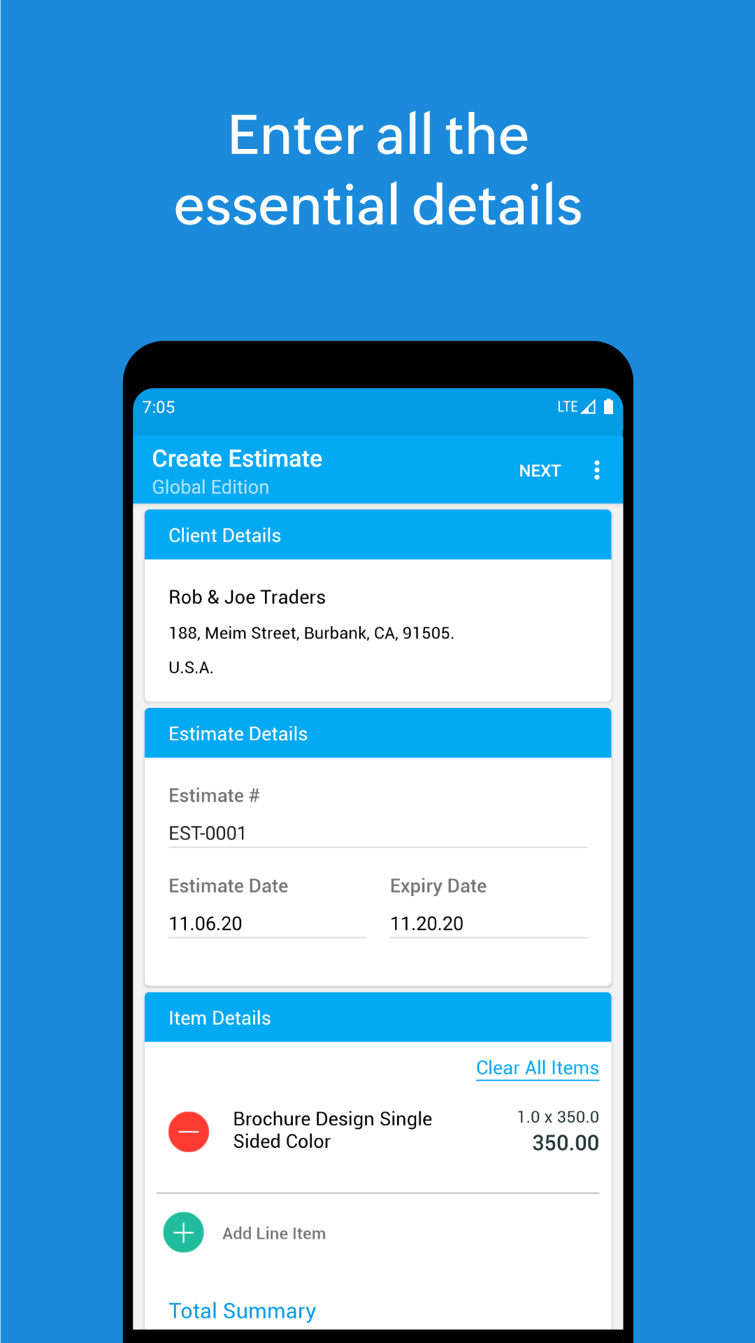 Free Estimate Generator:Amazon.com:Appstore for Android