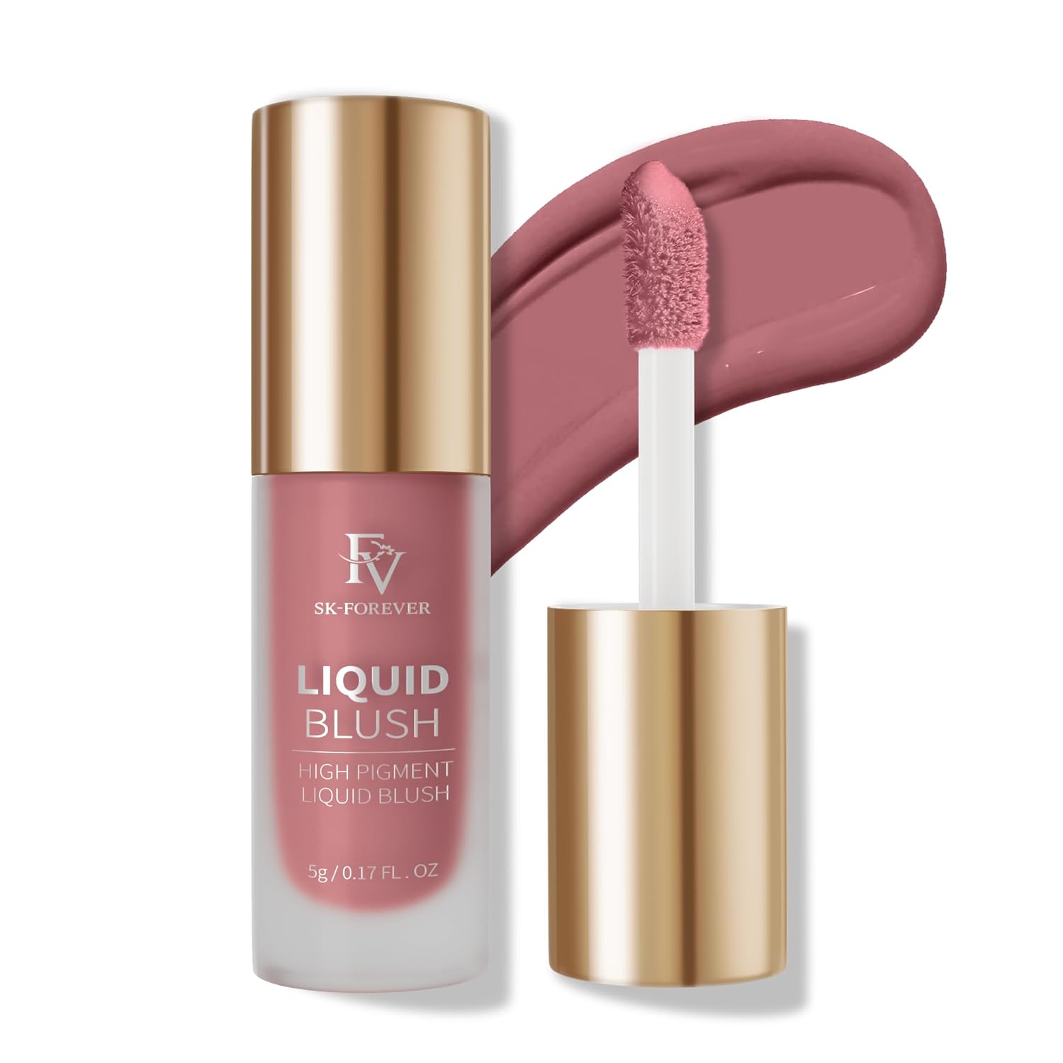 Amazon.com : FV Liquid Blush, Long Lasting & Blendable Cream Blush for ...