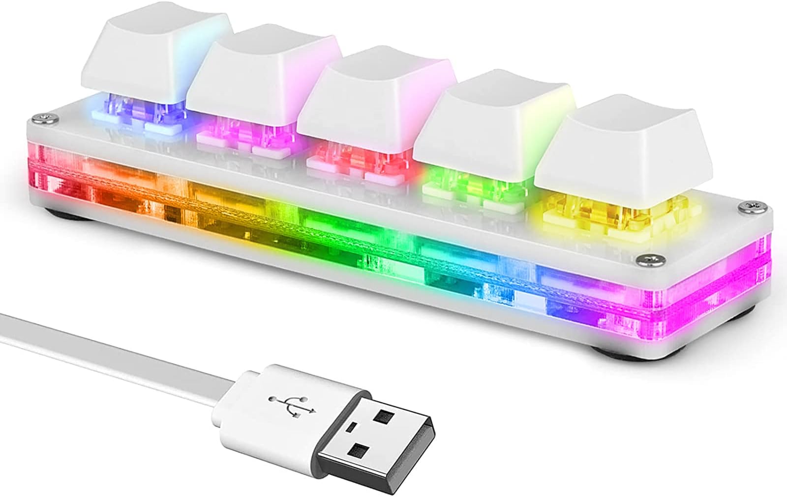 Amazon.com: LICHIFIT 5 Key Gaming Keyboard Programming Macro keypad ...