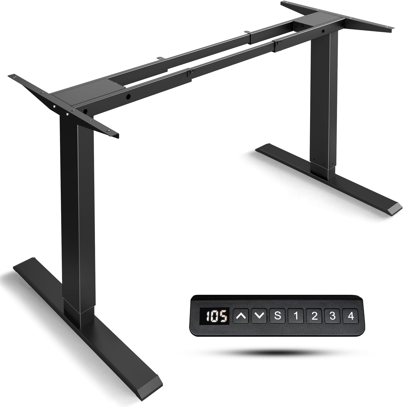 Amazon.com : AIMEZO Heavy Duty Standing Desk Frame, Dual Motor Electric ...